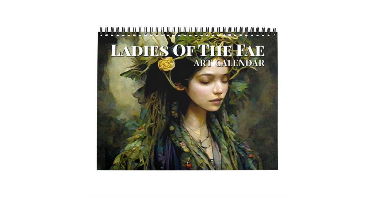 2024 Ladys of the Fee 1 Fantasy Art Calendar Kalender | Zazzle.at