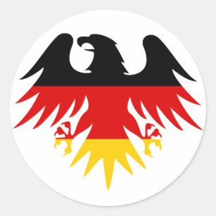 Deutscher Adler Aufkleber | Zazzle.at