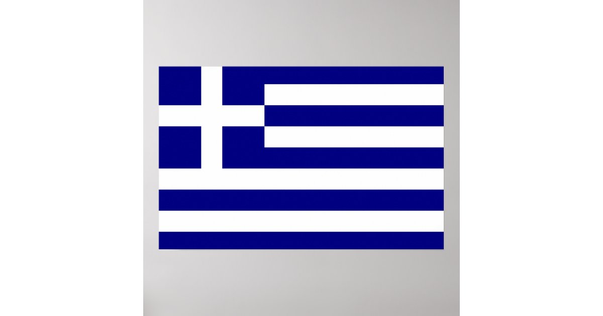 Poster mit Flagge Griechenlands | Zazzle.at Poster mit Flagge Griechenlands | Zazzle.at