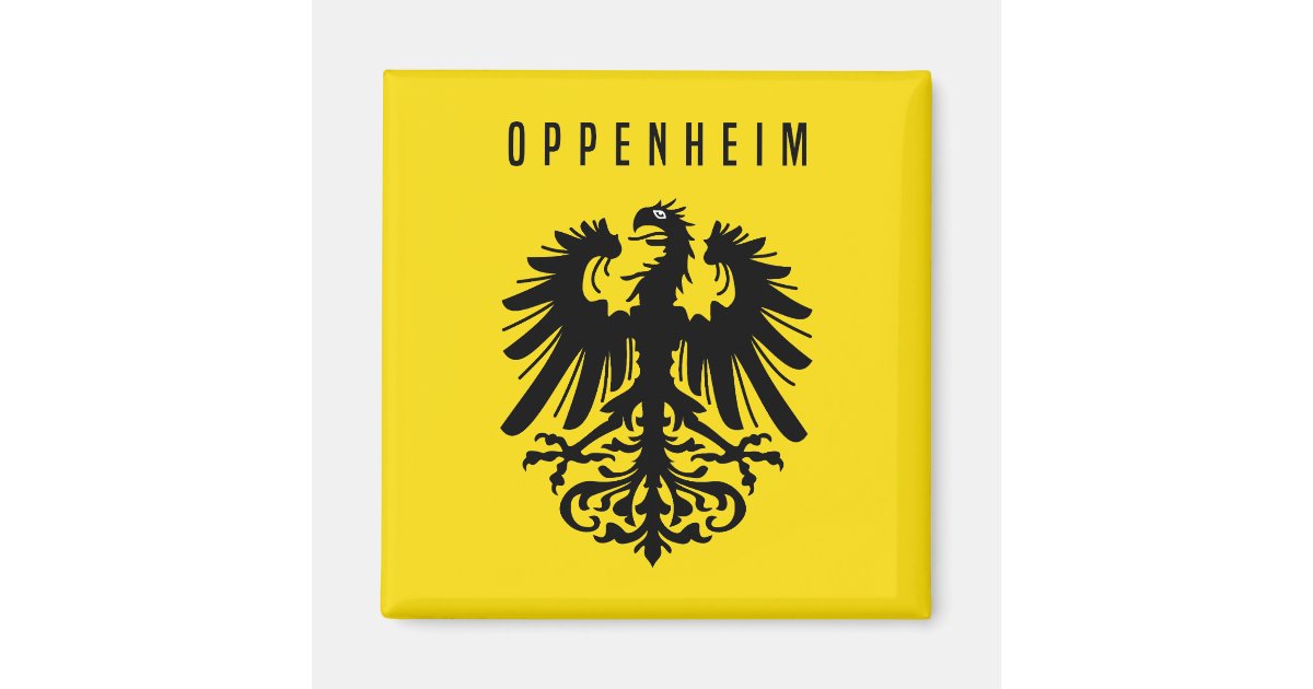 Städteemblem Oppenheim Deutschland Symbol Wappen f Magnet | Zazzle.at