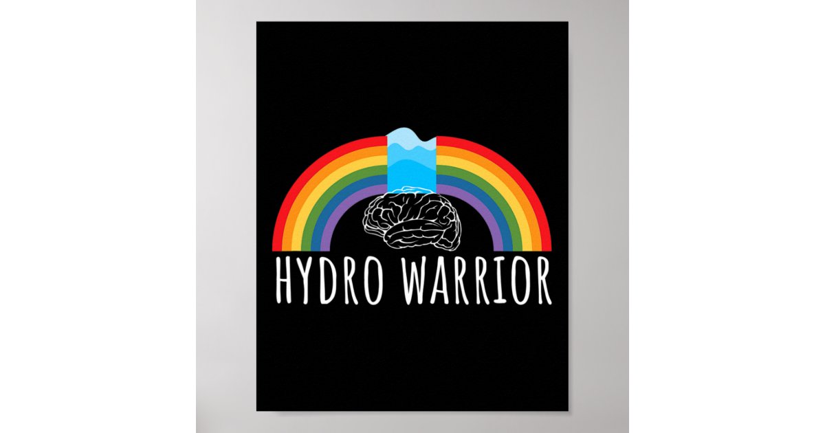 Warrior Hydrocephalus Awareness Brain Shunt Surviv Poster | Zazzle.at
